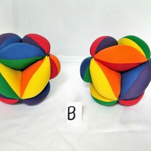 Toddler Learning Ball, Montessori Preschool Toy, Baby Clutch Ball ...