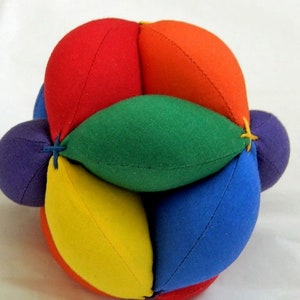 Baby Grab Ball, Montessori Preschool Learning Toy, Sensory Clutch Ball ...