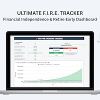 FIRE Retirement Calculator Spreadsheet for Microsoft Excel - Etsy