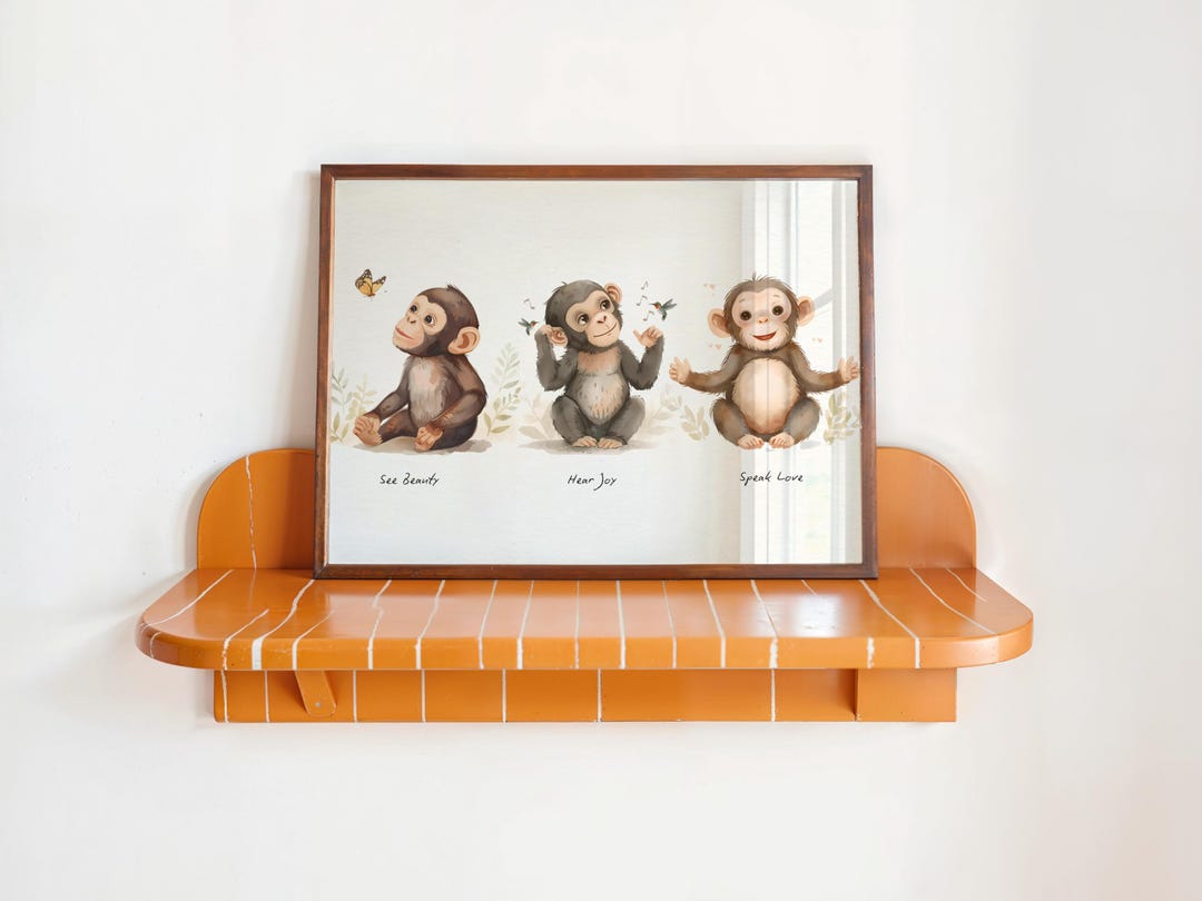 Printable Mindfulness Decor | Landscape Nursery Wall Art | Emotional ...