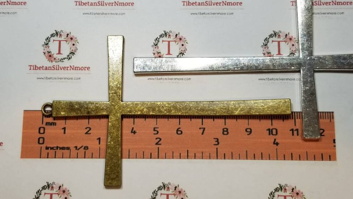2 Pcs per Pack 110x66mm Reversible Narrow Long Cross Plain - Etsy