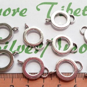 18 Pcs per Pack 22x14mm 9mm Opening 2.75 Thickness Charm Holder ...
