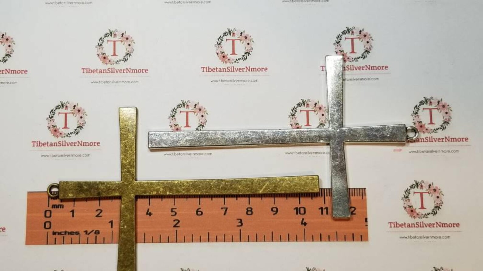 2 Pcs per Pack 110x66mm Reversible Narrow Long Cross Plain - Etsy