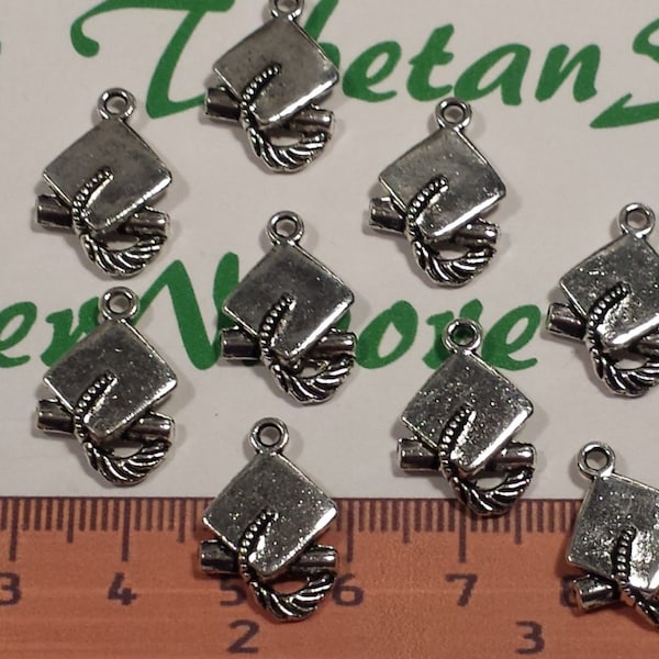 Graduation Cap Charm - Etsy