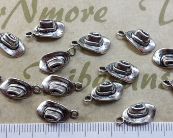 Cowboy Hat Charm - Etsy