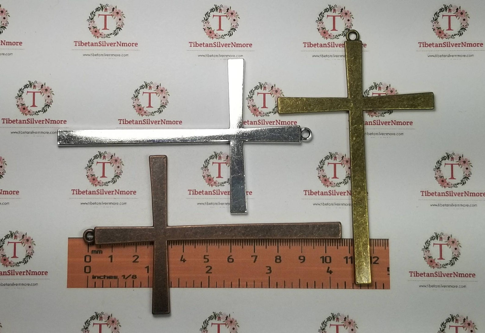 2 Pcs per Pack 110x66mm Reversible Narrow Long Cross Plain - Etsy