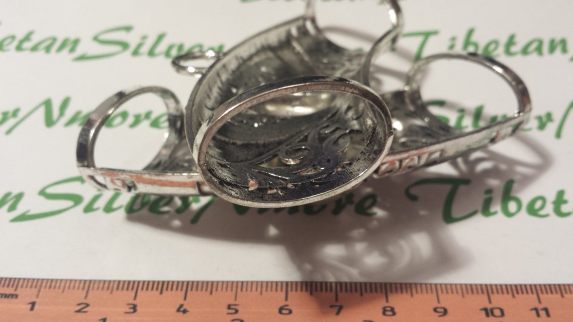 1 Pc per Pack 100x34x20mm Metal Extra Large Scarf Bail Antique - Etsy