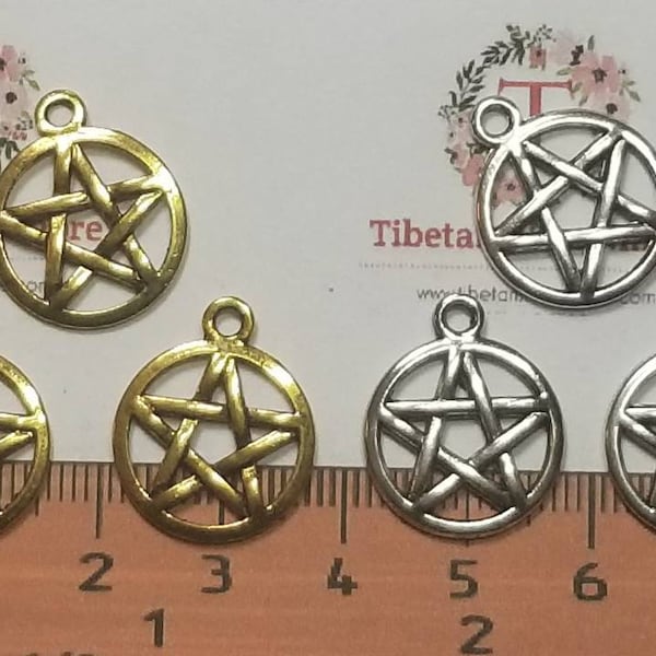 Pentacle Charm - Etsy