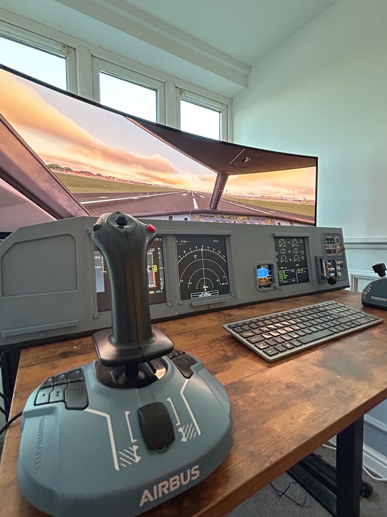 Ready Made 3D Printed Airbus A320 MIP Desktop Cockpit for Flight ...