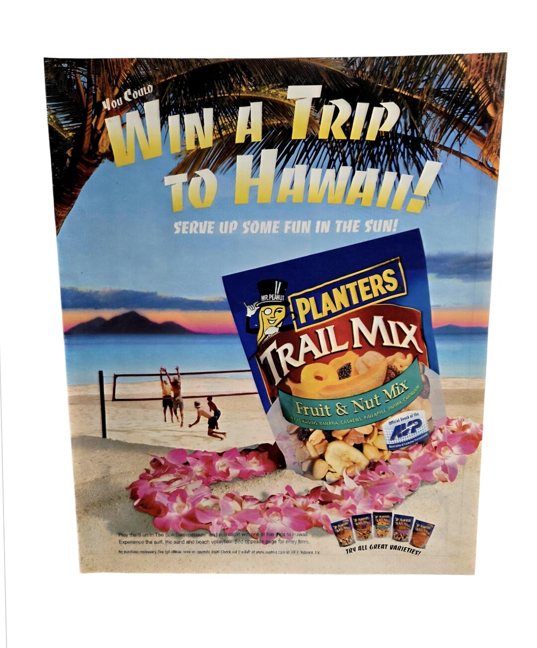 10x12 Vintage Original Advertisement Print Planters Tropical Fruit ...