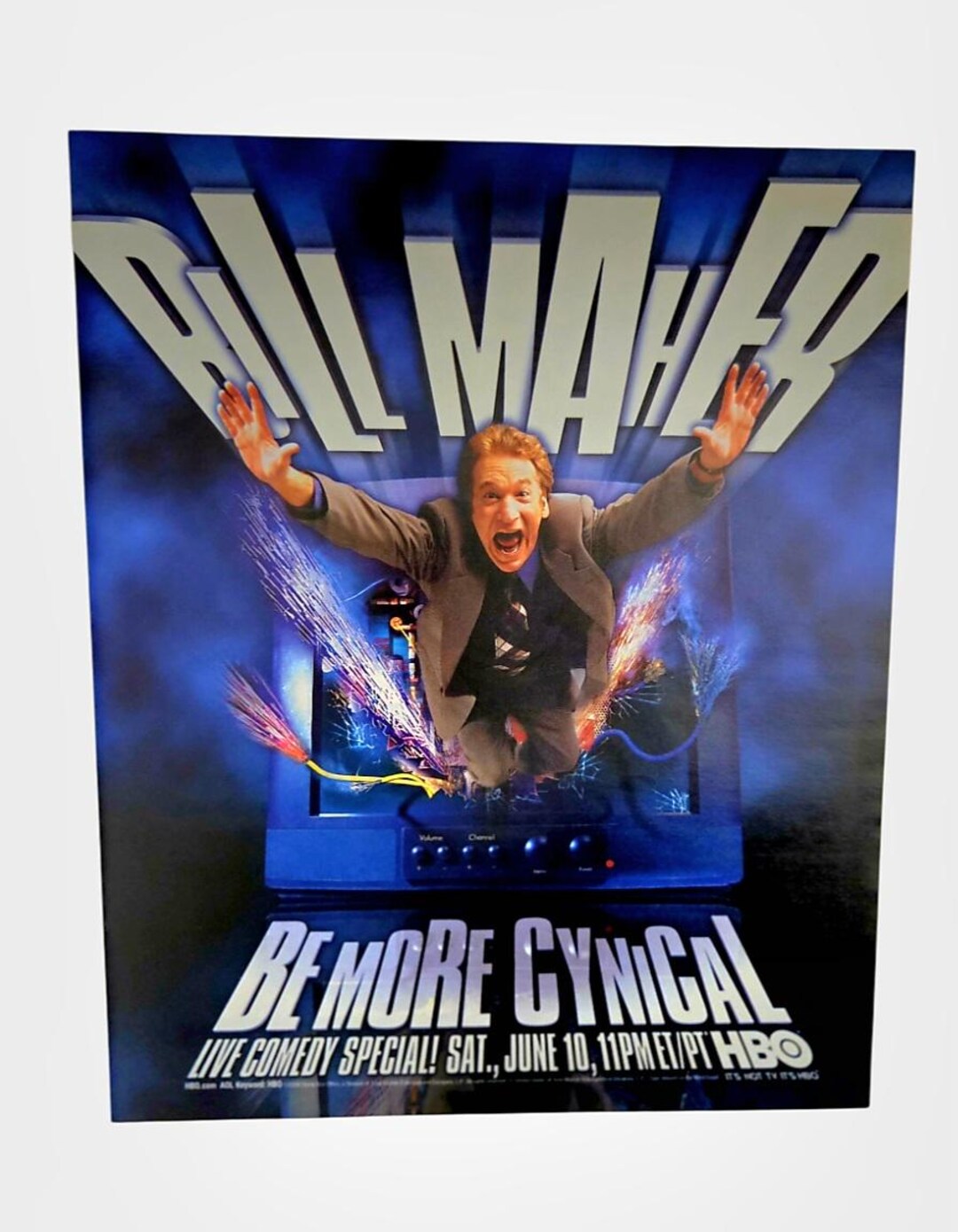 10x12 Vintage Original Advertisement Print for the 2000 Stand-up Comedy ...