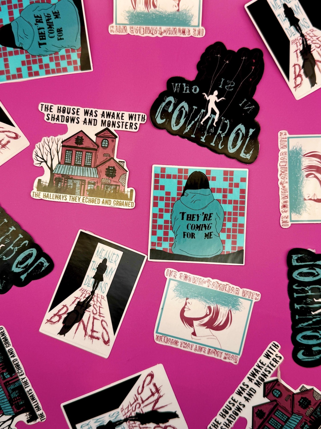 Halsey Control Badlands Sticker: Vinyl Glossy Sticker - Etsy