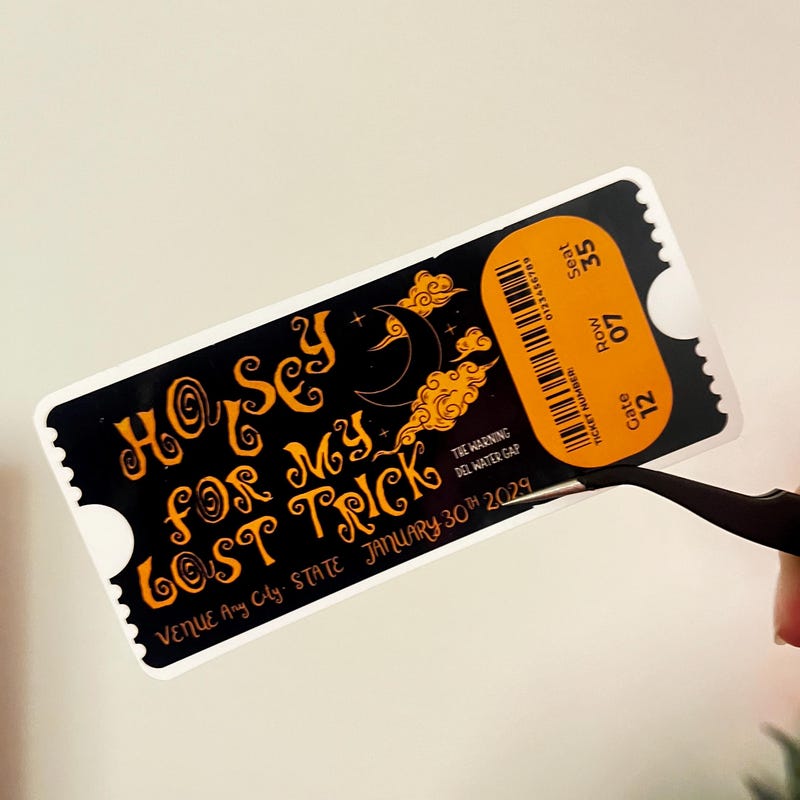 Halsey My Last Trick - Etsy