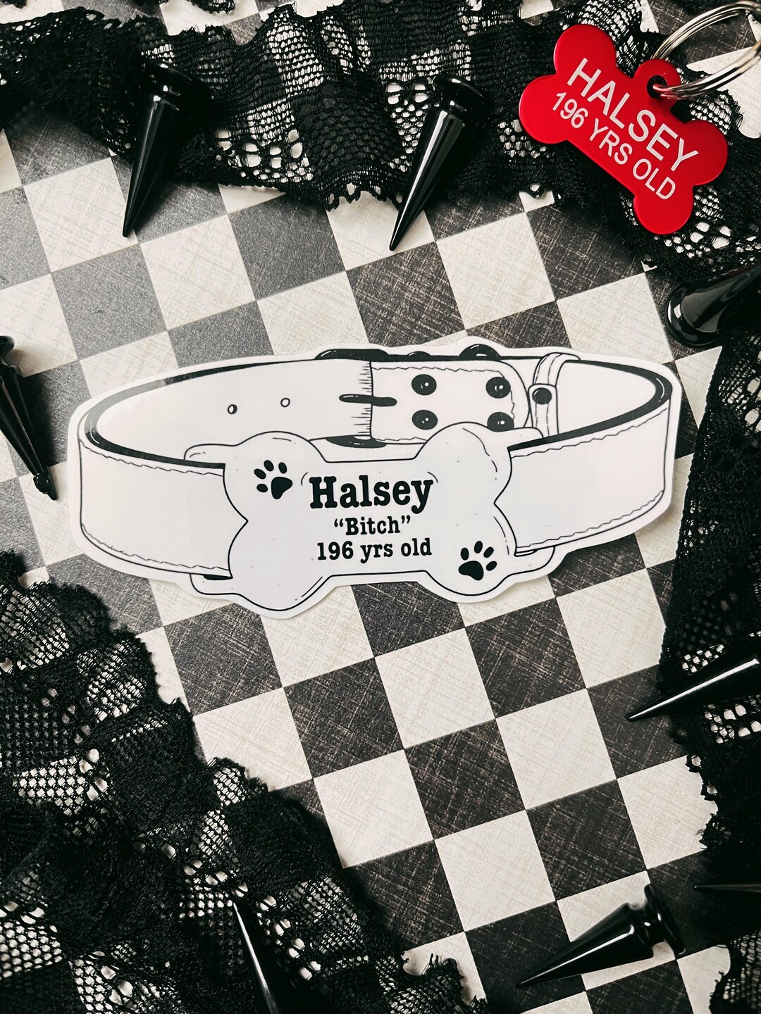 Halsey Dog Years Sticker - Glossy Waterproof Vinyl - Etsy