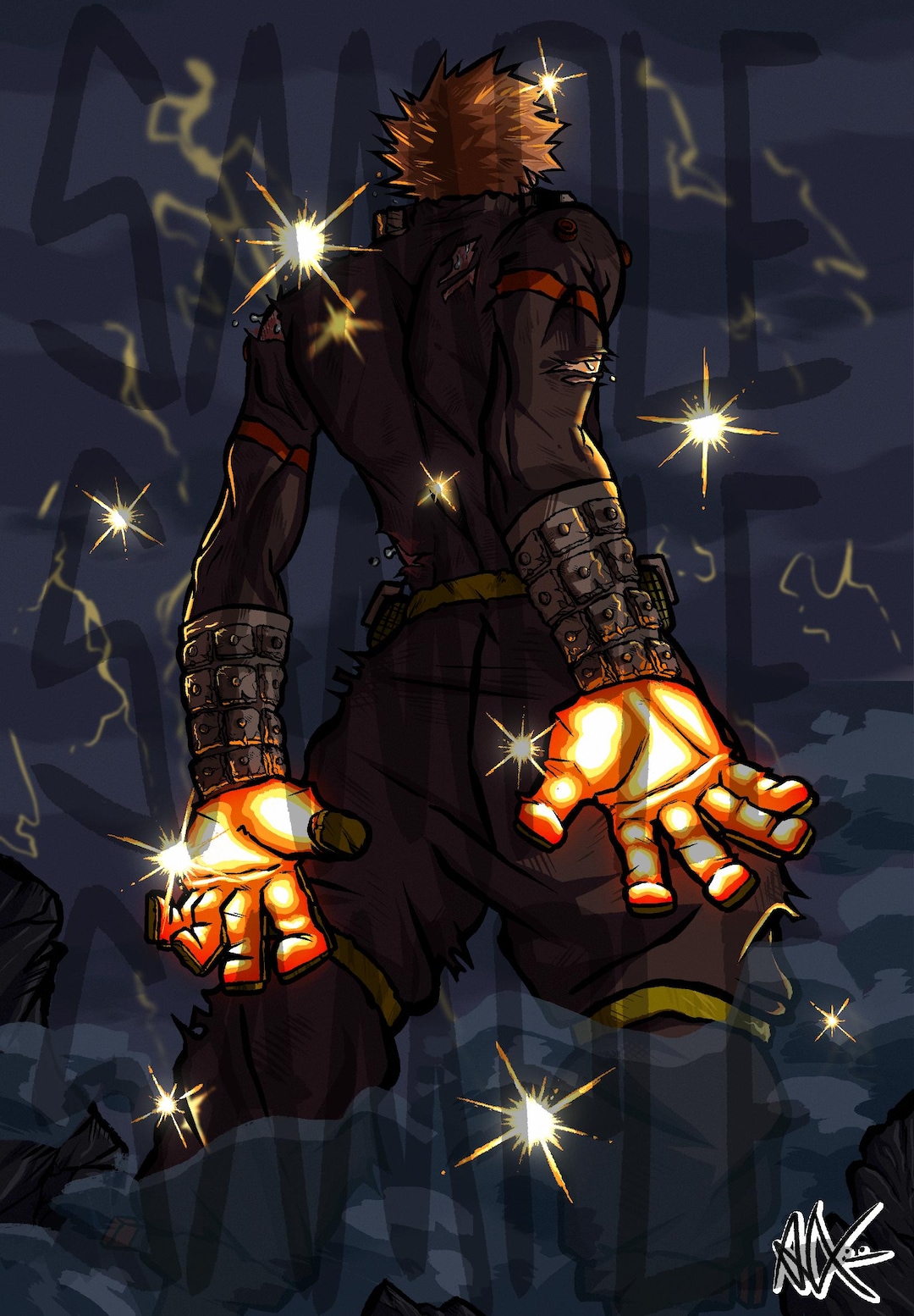 Bakugo - Printable - Etsy