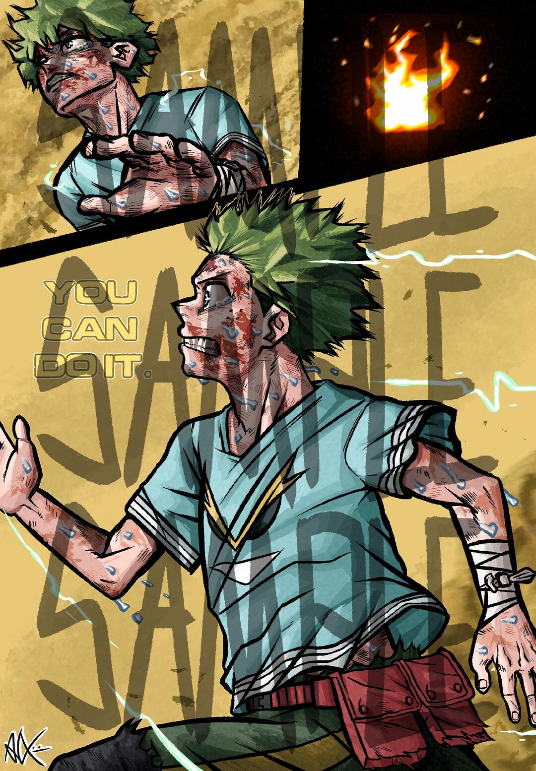 Izuku Midoriya(deku)- Printable - Etsy