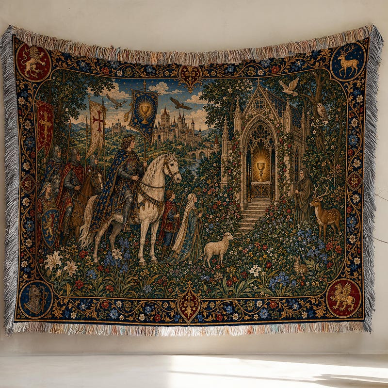 Fantasy Medieval Tapestry - Etsy