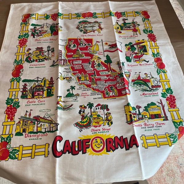 Map Tablecloth - Etsy