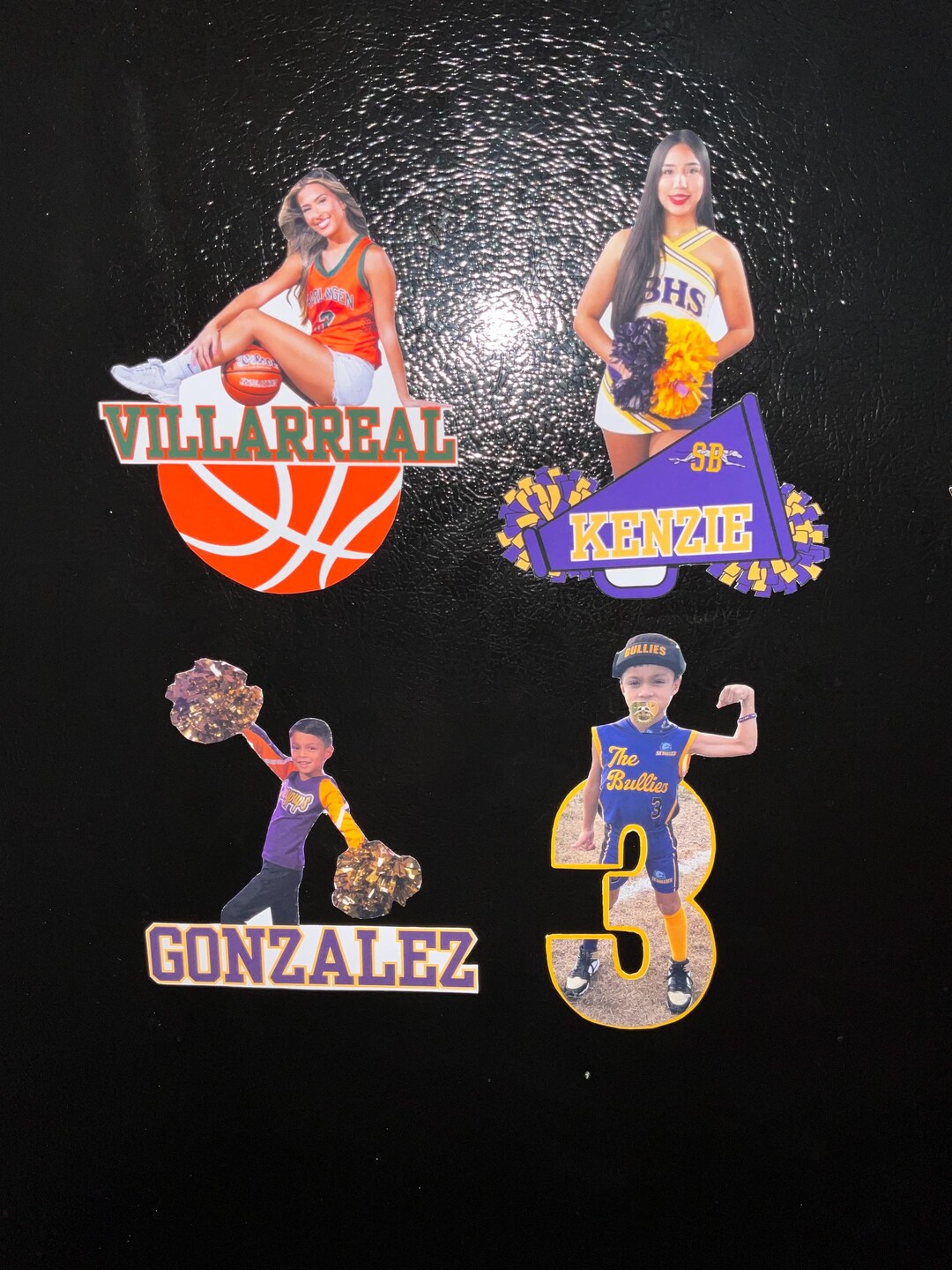 Custom Sports Locker Magnets | Personalized Team Gifts | Player Name ...