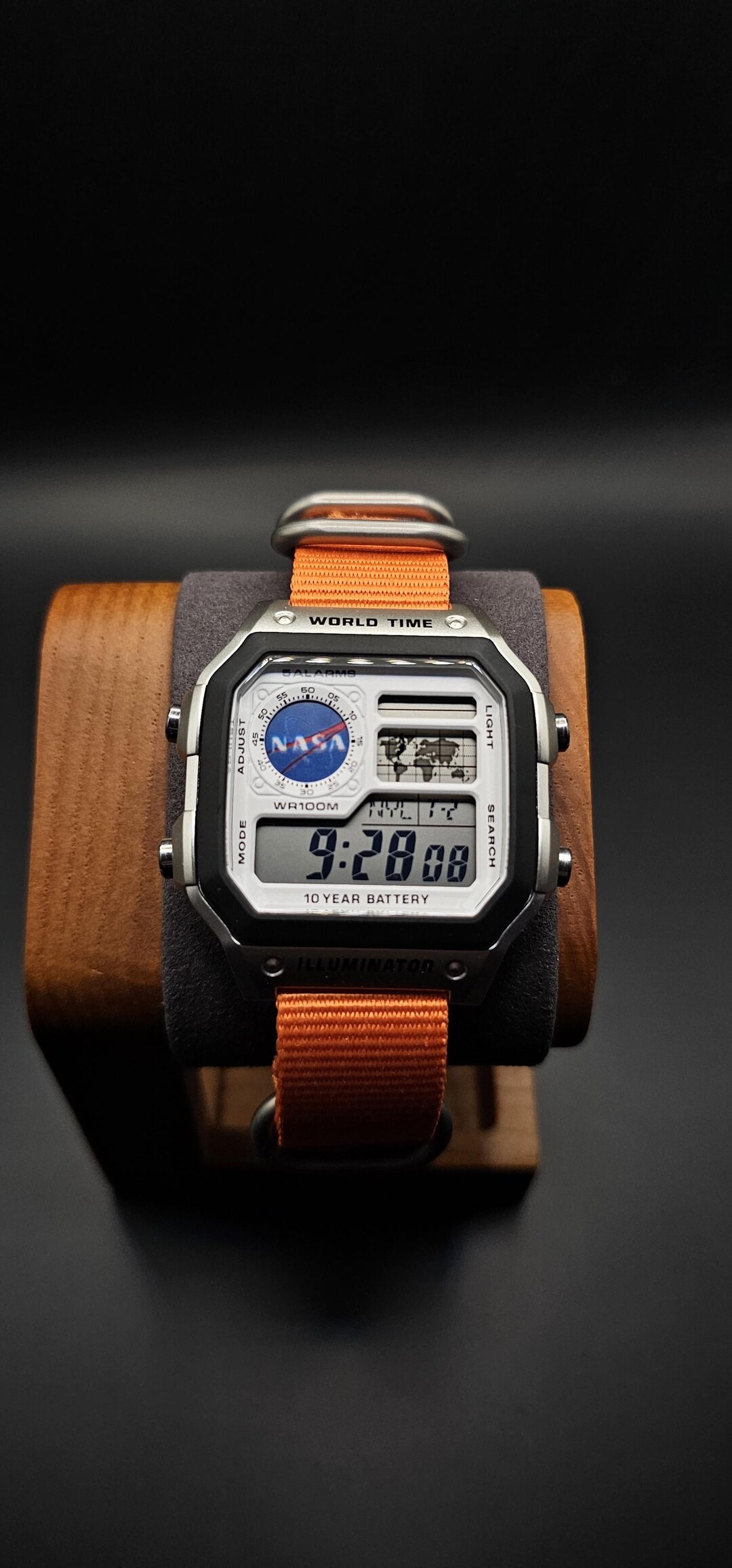 Modded Casio AE1200 - "nasa" - Etsy