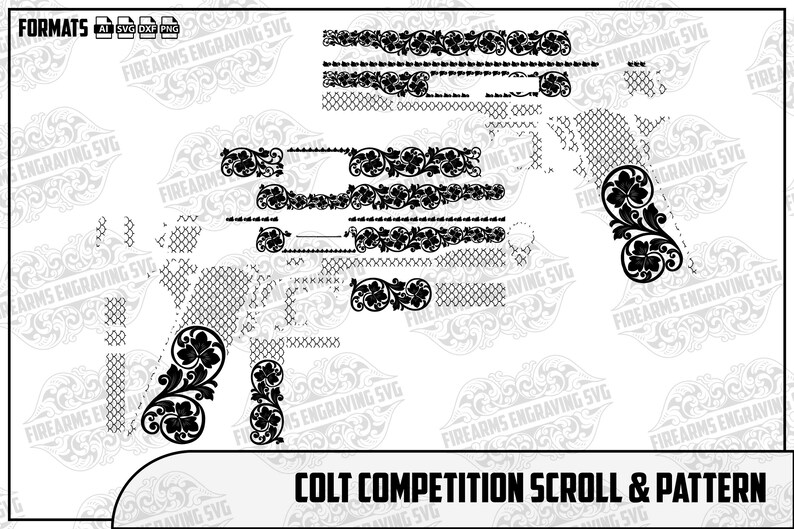 Colt Competition SVG - Instant Digital Download | Laser Cut - Etsy