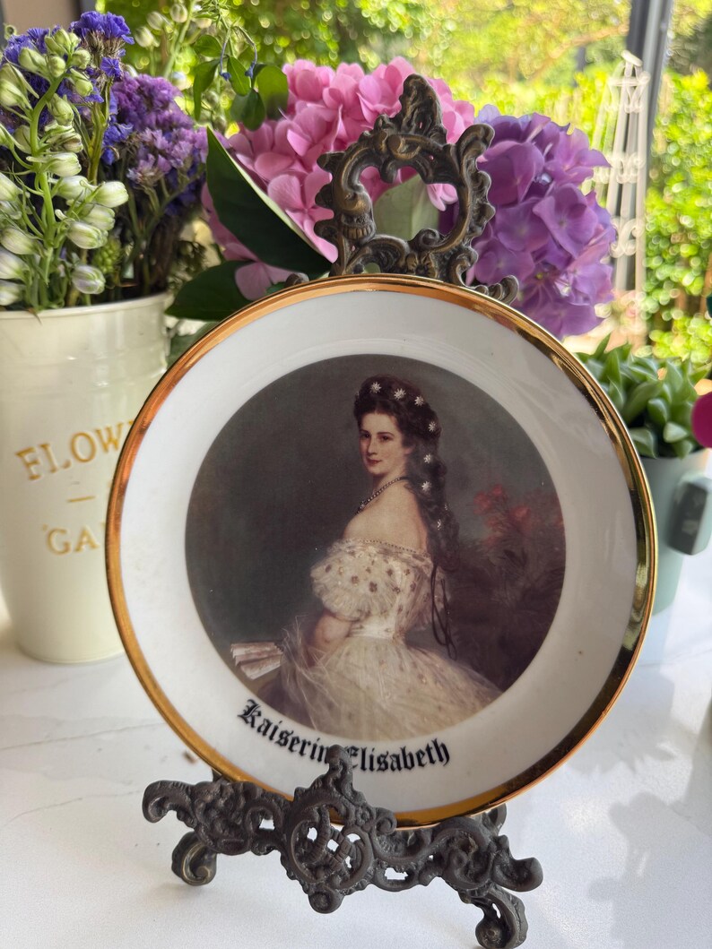 Vintage Empress Sisi Portrait Plate – Austrian Royalty Memorabilia - Etsy