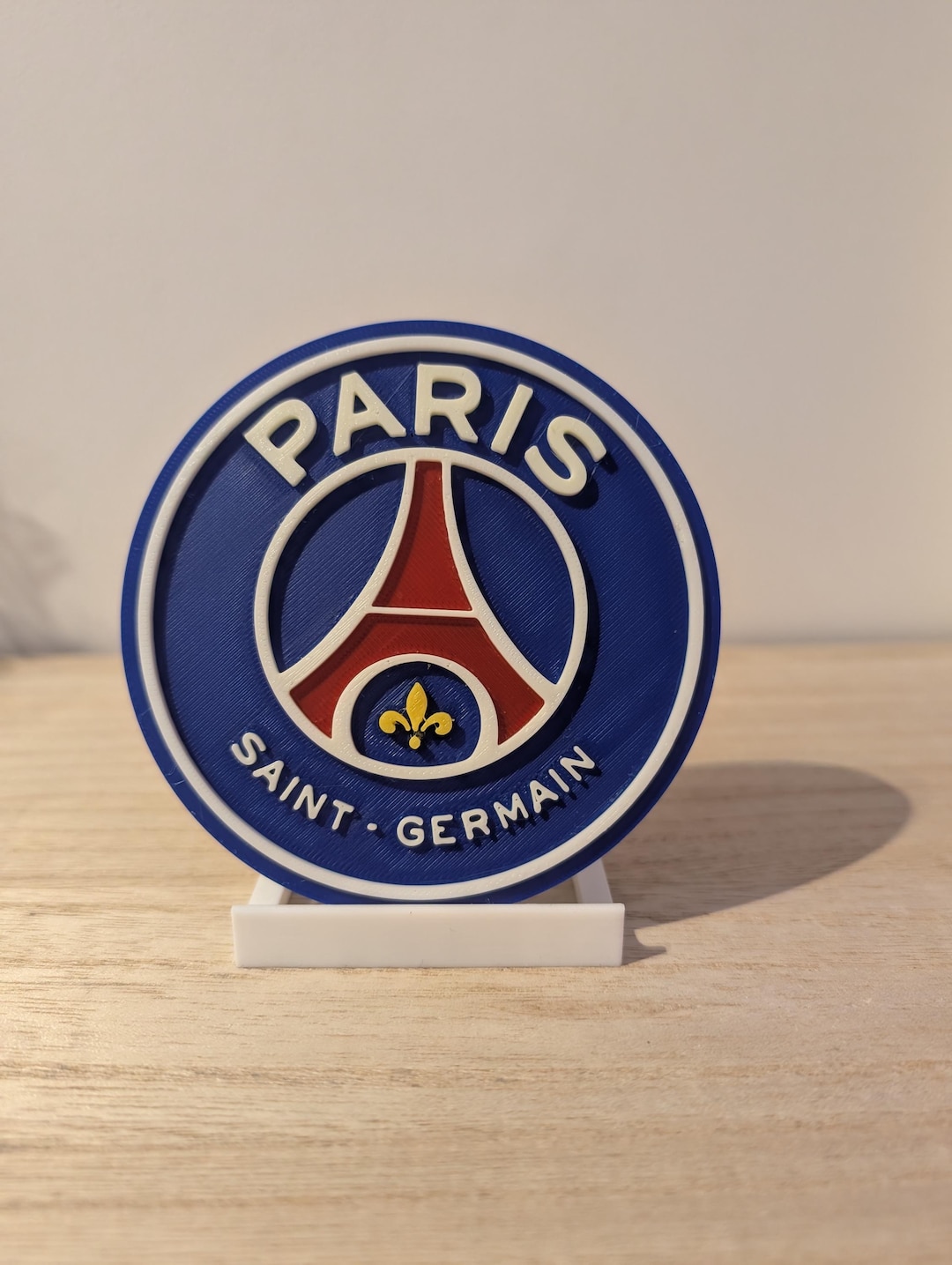 Logo / écusson Paris Saint-Germain PSG avec support détaché - 9cm ...