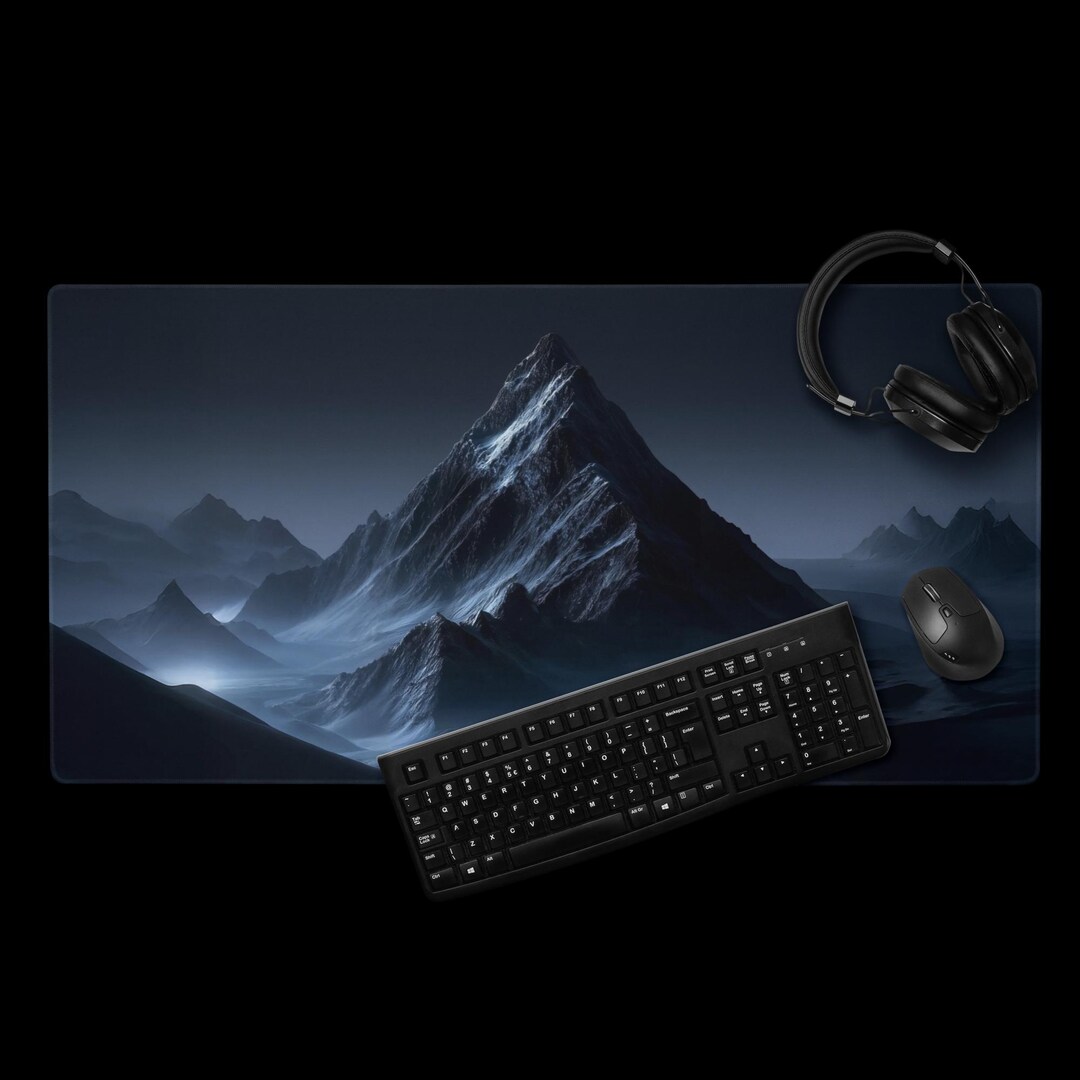 Moutain Desk Mat – Aesthetic Moutain Mouse Pad – XL Large Mousepad ...