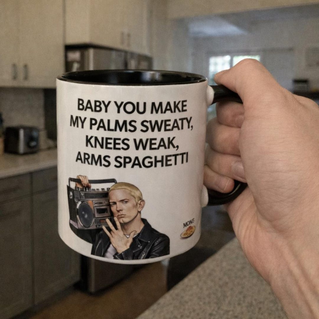 Funny Eminem Mug | Meme Mug | Pop Culture Humor Meme Valentine's Gift ...