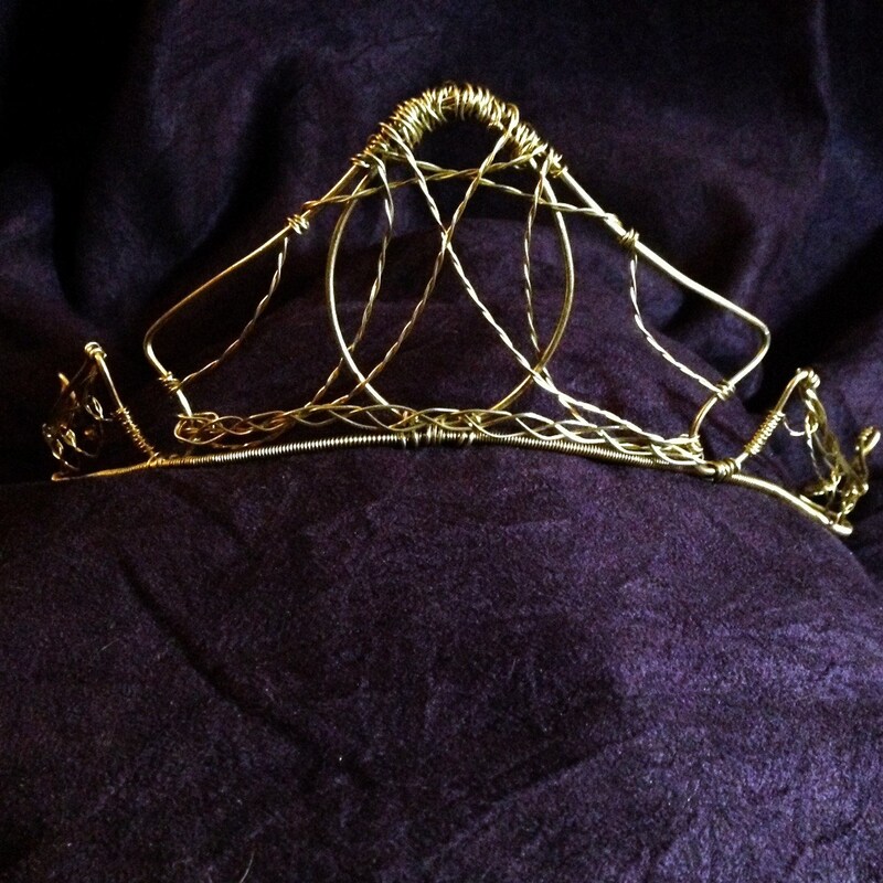 Wire Wrap Tiara - Etsy
