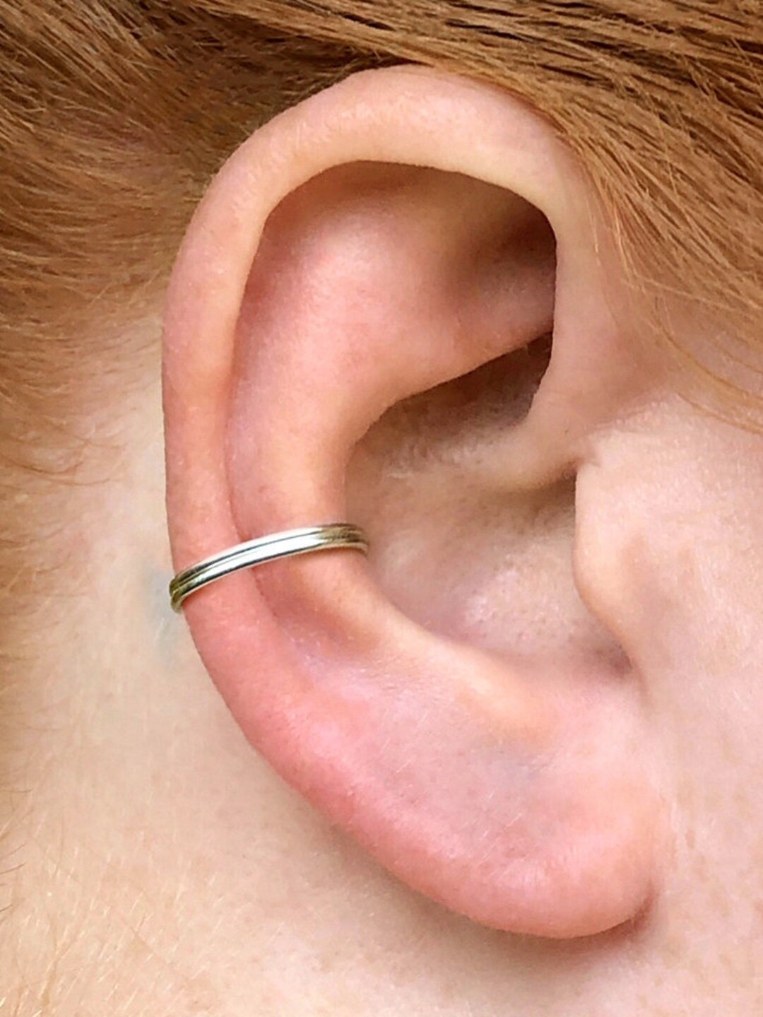 Double Silver Filled Conch Ear Cuff for Women and Men - Etsy