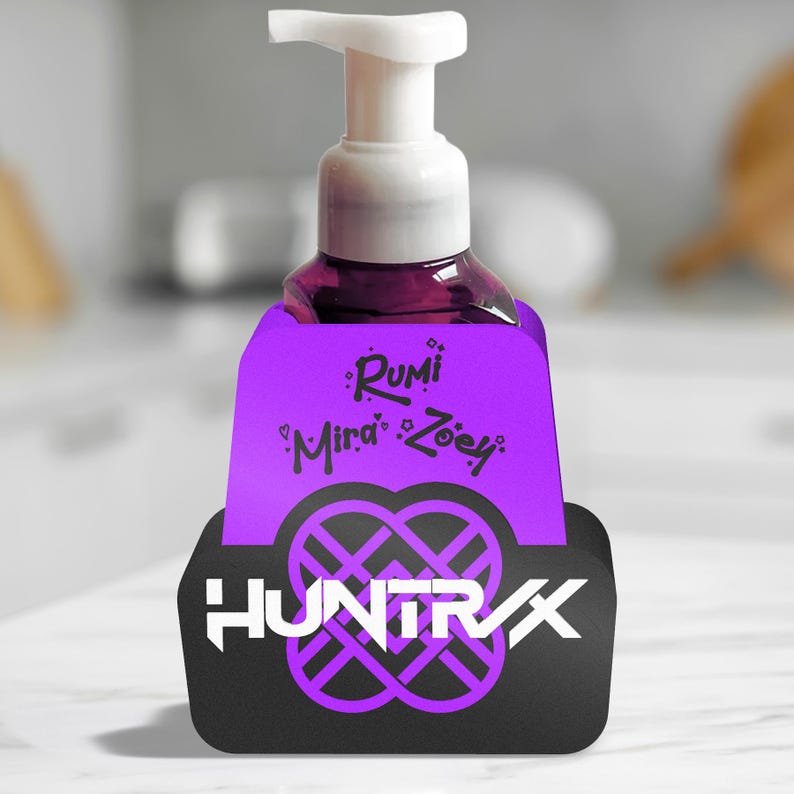Kpop Demon Hunters Huntrix Stationery Set 3D Digital Files: Lotion ...