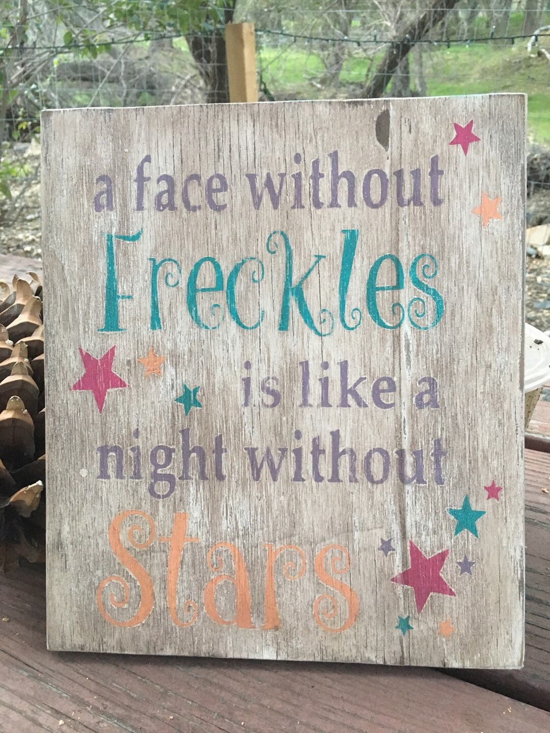 A Face Without Freckles is Like a Night Without Stars With Glitter ...