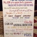 I Am an Animal Rescuer/animal Rescue/dog Rescue/sign - Etsy