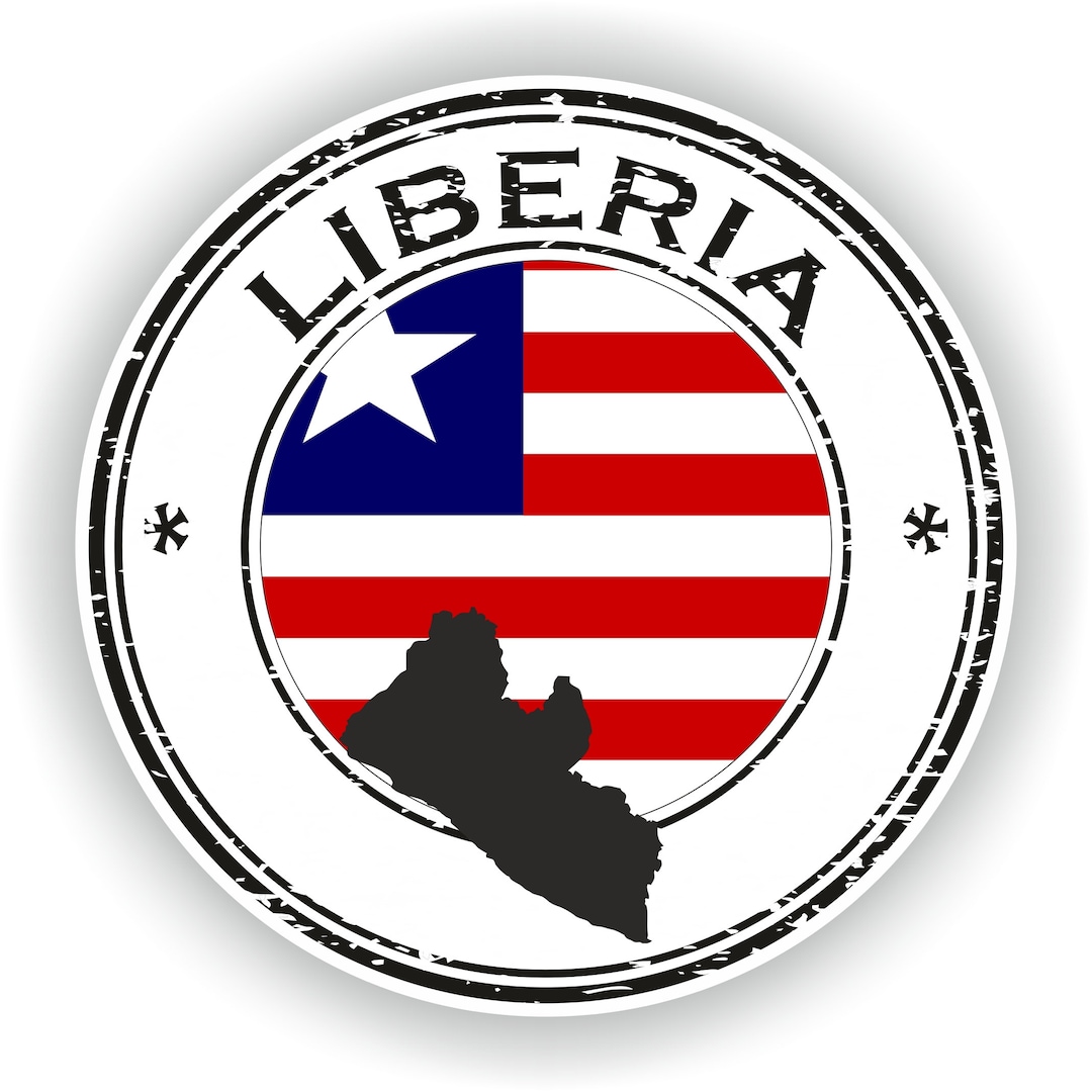 Liberia Seal Round Flag - Digital File Download - Svg, Png, Eps, Jpg - Etsy