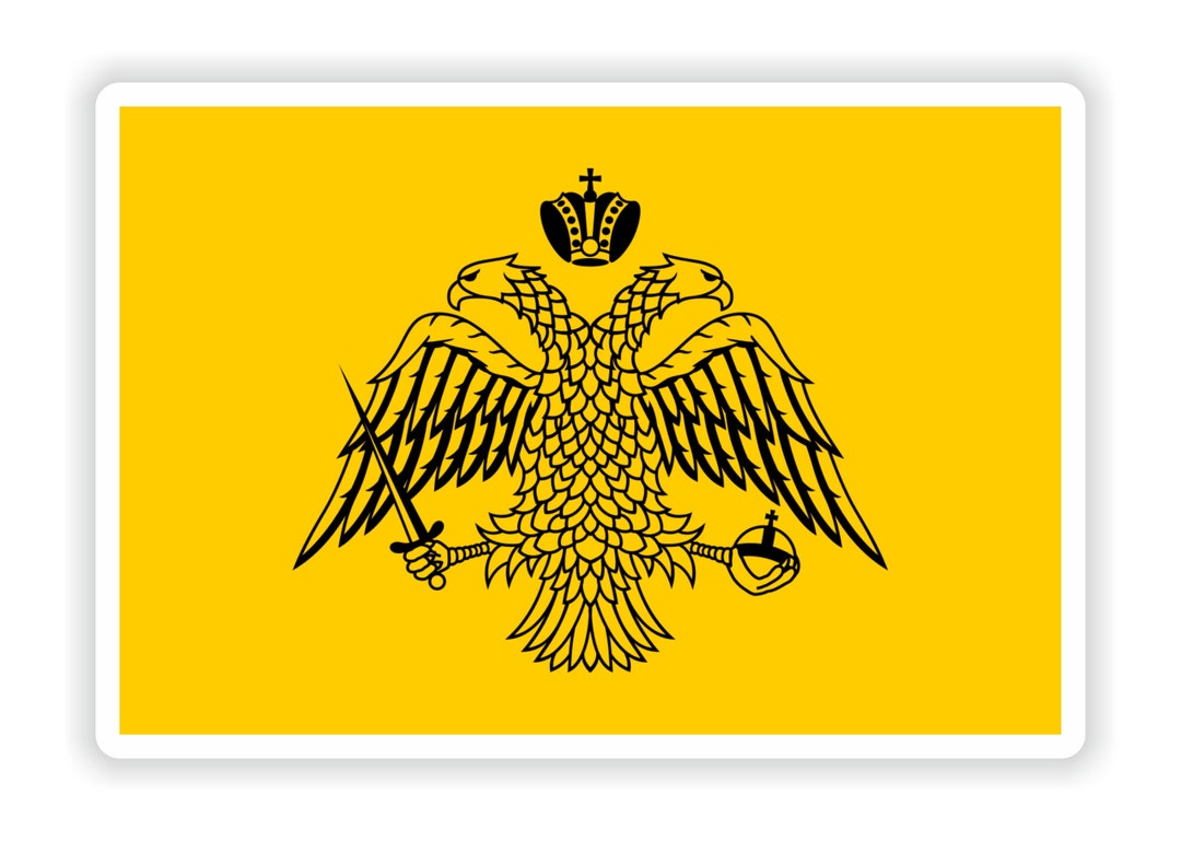 Holy Mount Athos Flag Sticker for Bumper Car Van Truck Motorcycle ...