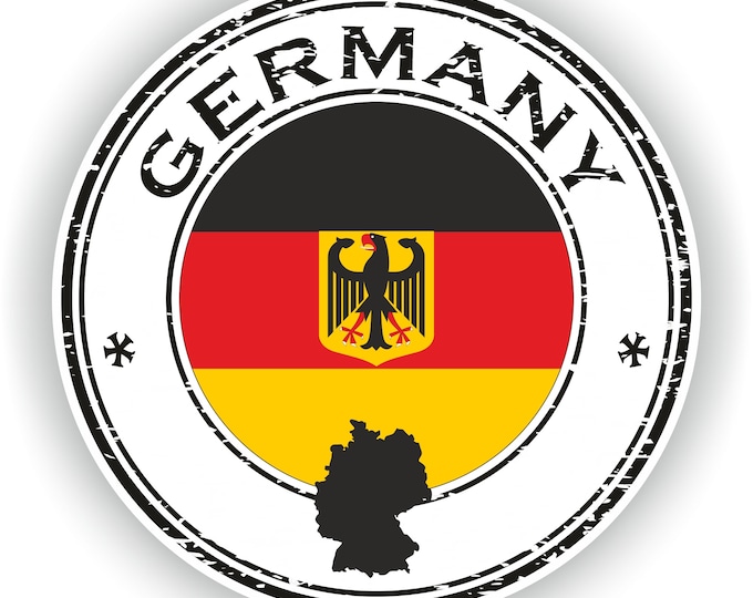 Germany Stickers - Etsy