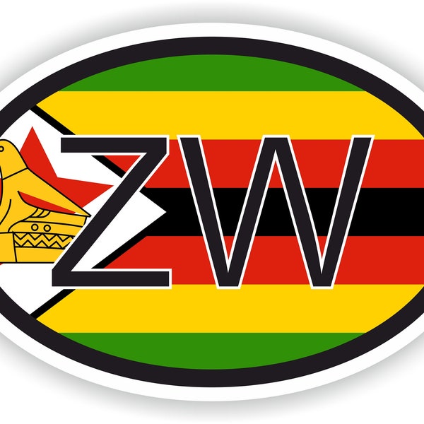 Zimbabwe Bumper Sticker - Etsy