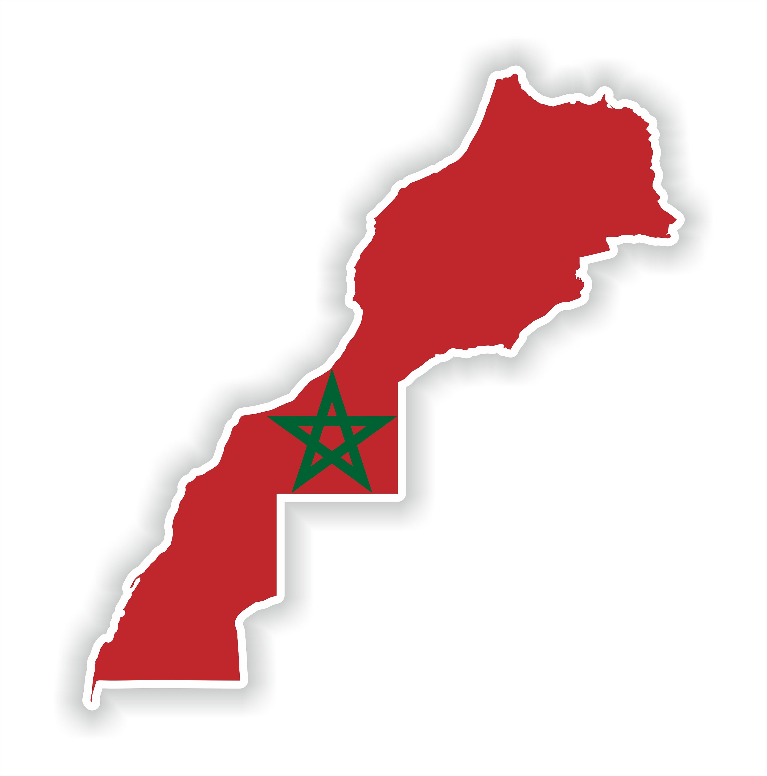 Carte Maroc Logo