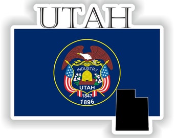 Utah Round Flag SVG - UT USA Circular Circle State Banner Button Icon ...
