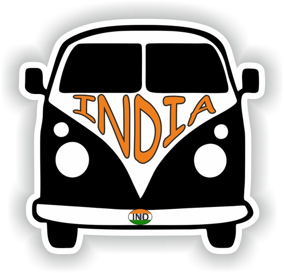 Van India Sticker for Car Truck Mobile Home Caravane Laptop | Etsy