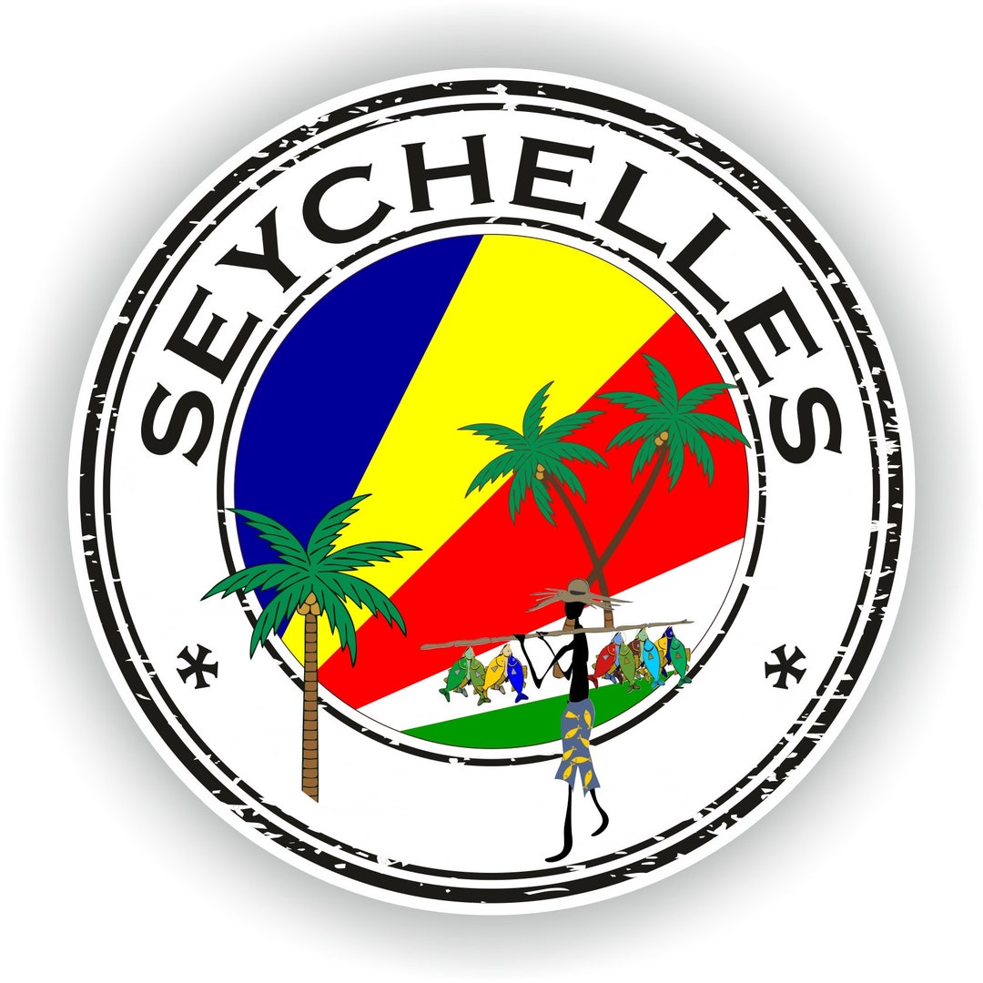 Seychelles Seal Round Flag - Digital File Download - Svg, Png, Eps, Jpg ...