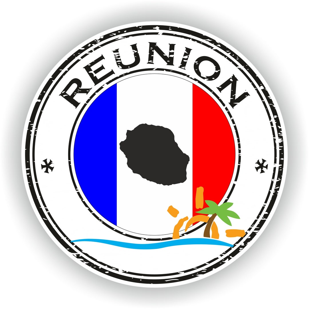 Reunion Seal Round Flag - Digital File Download - Svg, Png, Eps, Jpg - Etsy