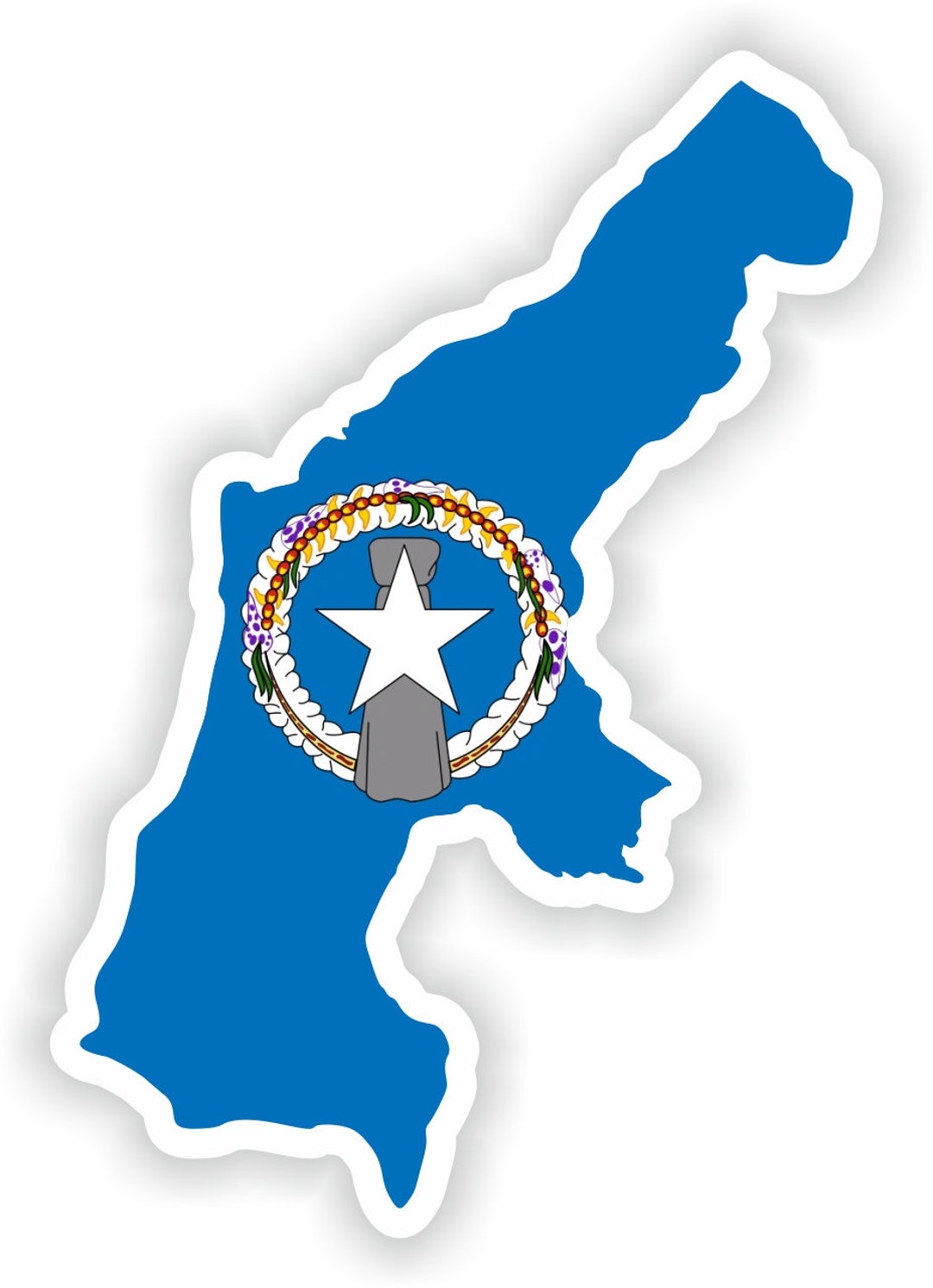 Saipan Map Flag - Digital File Download - Svg, Png, Eps, Jpg - Etsy