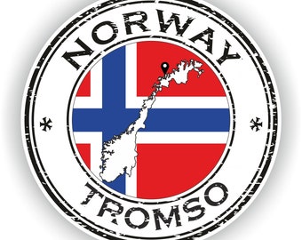 Tromso Sticker - Etsy