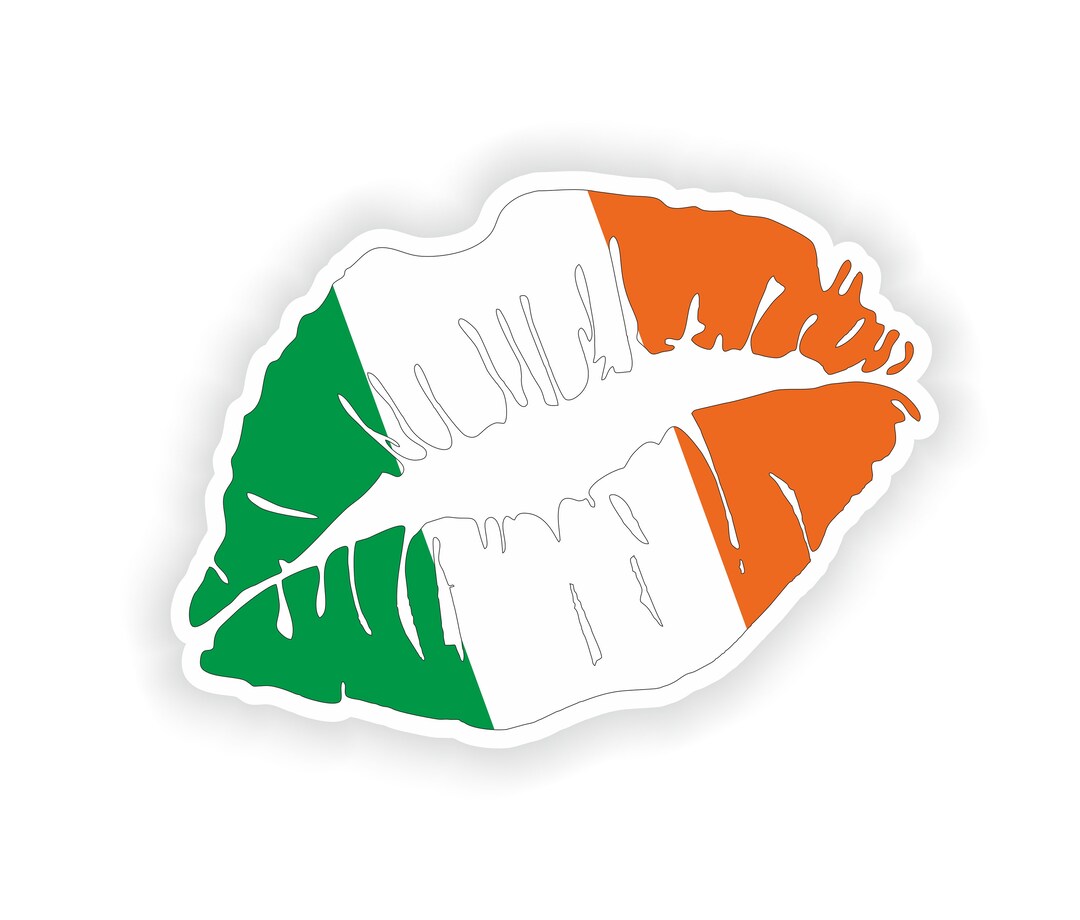 Ireland Lips Flag - Digital File Download - Svg, Png, Eps, Jpg - Etsy