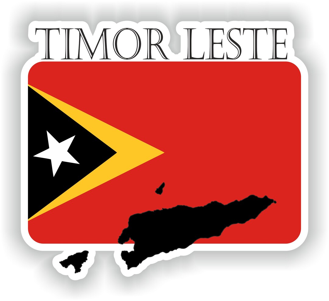Timor Leste Country Project Flag - Digital File Download - Svg, Png ...