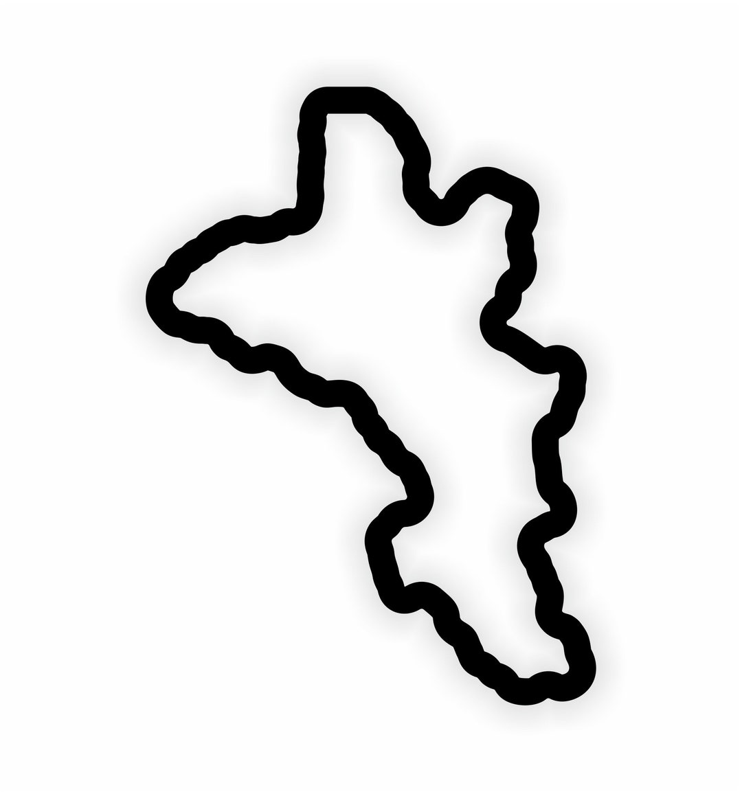 Seychelles Map Flag Outline Sticker for Laptop Book Fridge Guitar ...