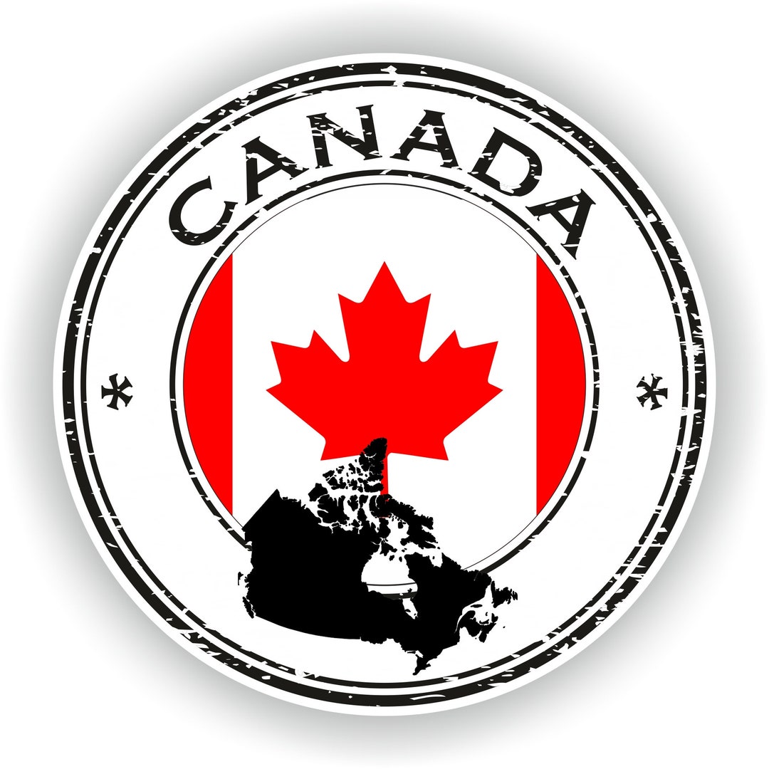 Canada Seal Round Flag - Digital File Download - Svg, Png, Eps, Jpg - Etsy