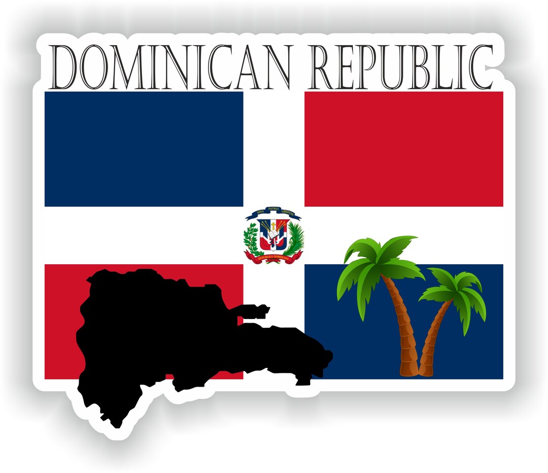 Dominican Republic Country Project Flag - Digital File Download - Svg ...